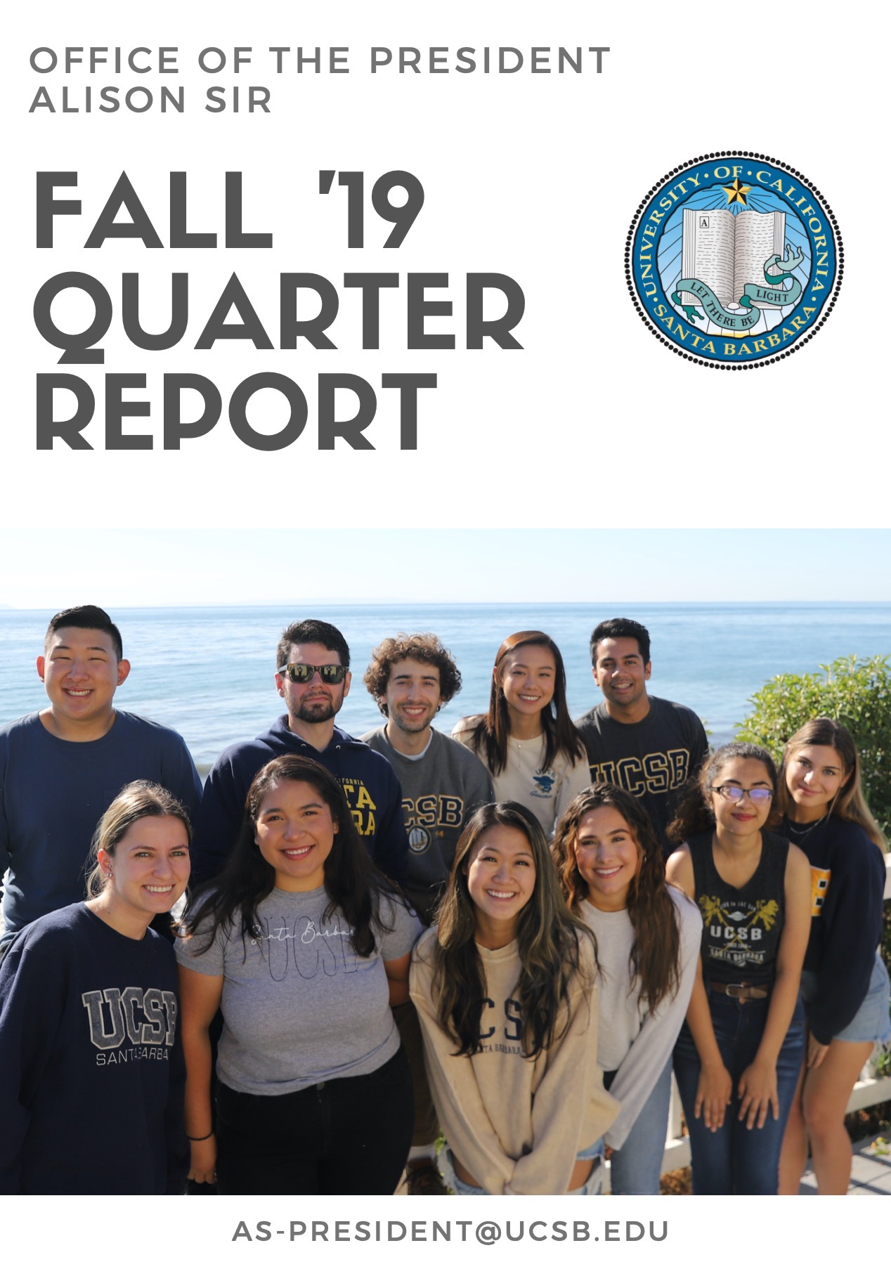 Fall Report | 2019-2020 - A.S. Office of the President